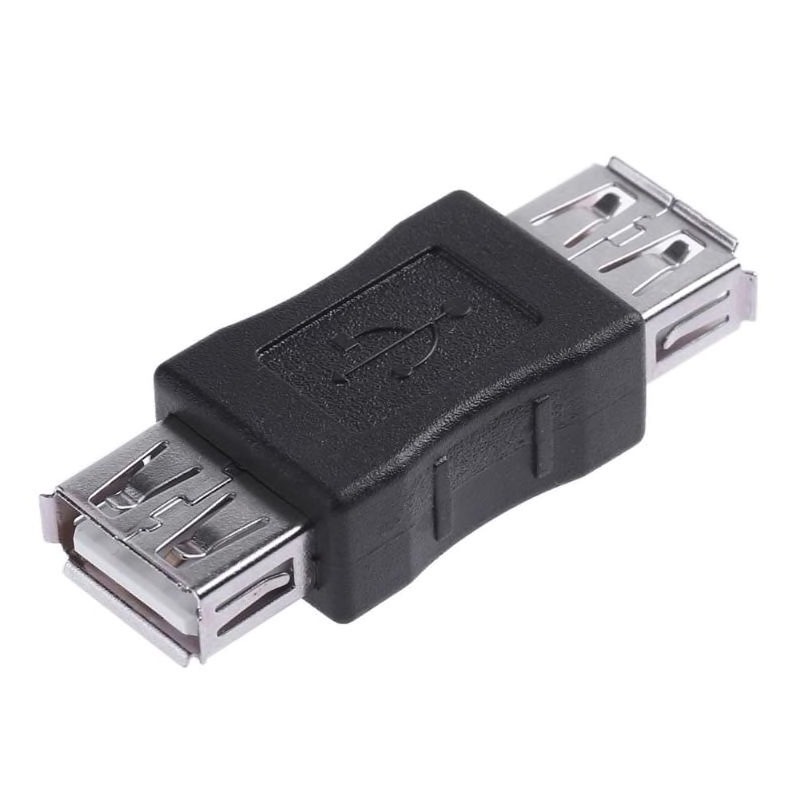 USB 2.0 Female to Female Coupler Joiner Junction Gender Changer ...