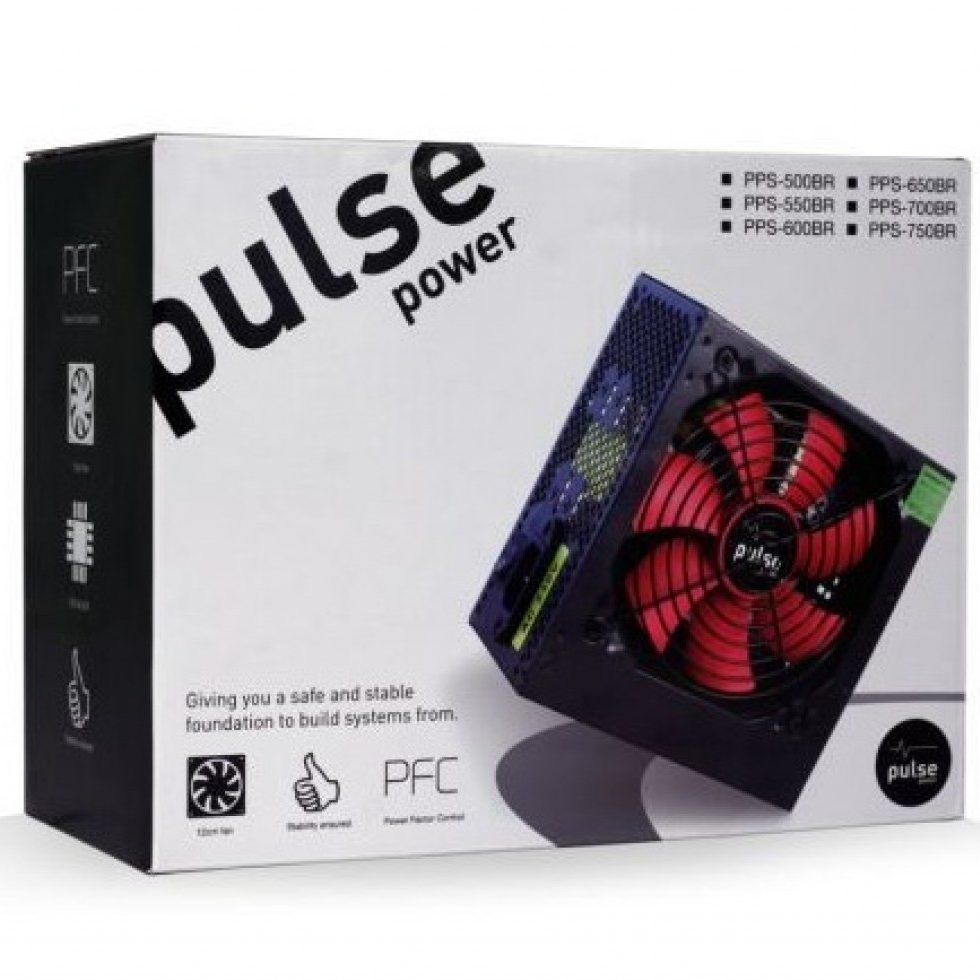 550W Power Supply Pulse Power PPS-500BR - Ireland | Limerick Computers
