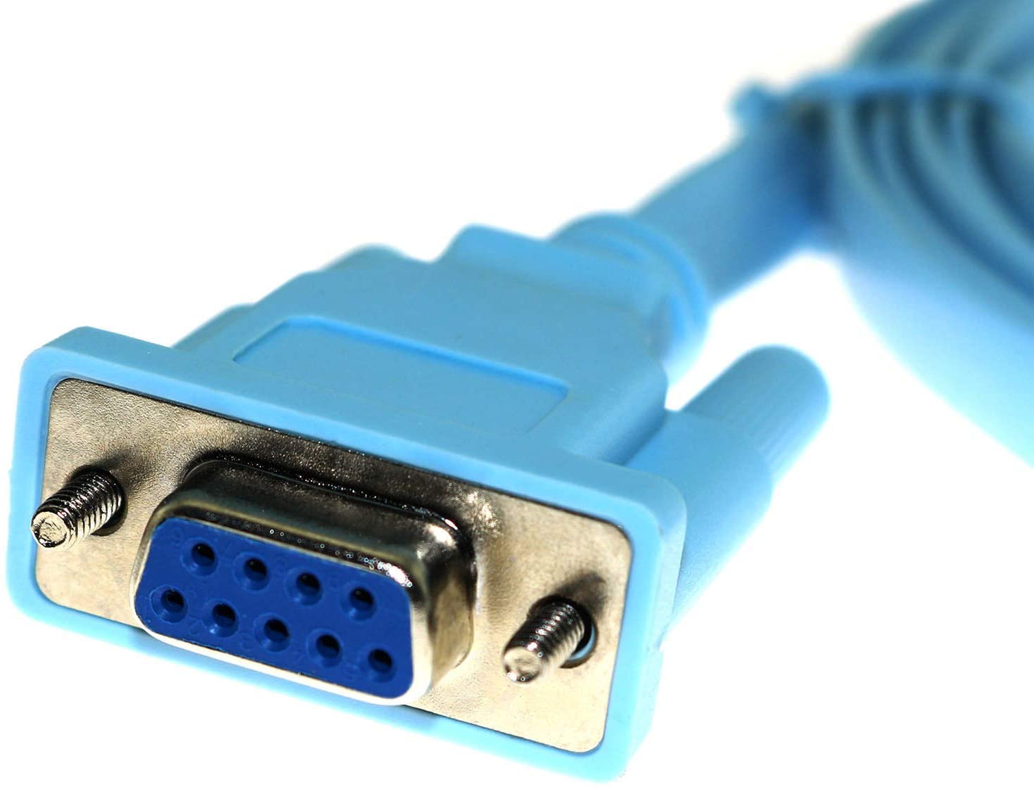 RJ45 to DB9 Male Female Rollover Console Cisco Cable - Ireland ...